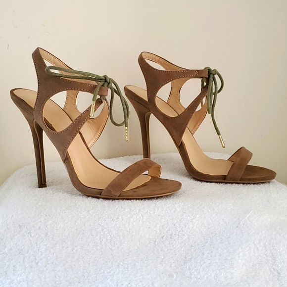 Wild Diva | Shoes | Taupe Wild Diva Heels Size 6 | Poshmark